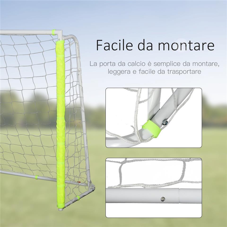 football door for adults and children net with central target and poles ...