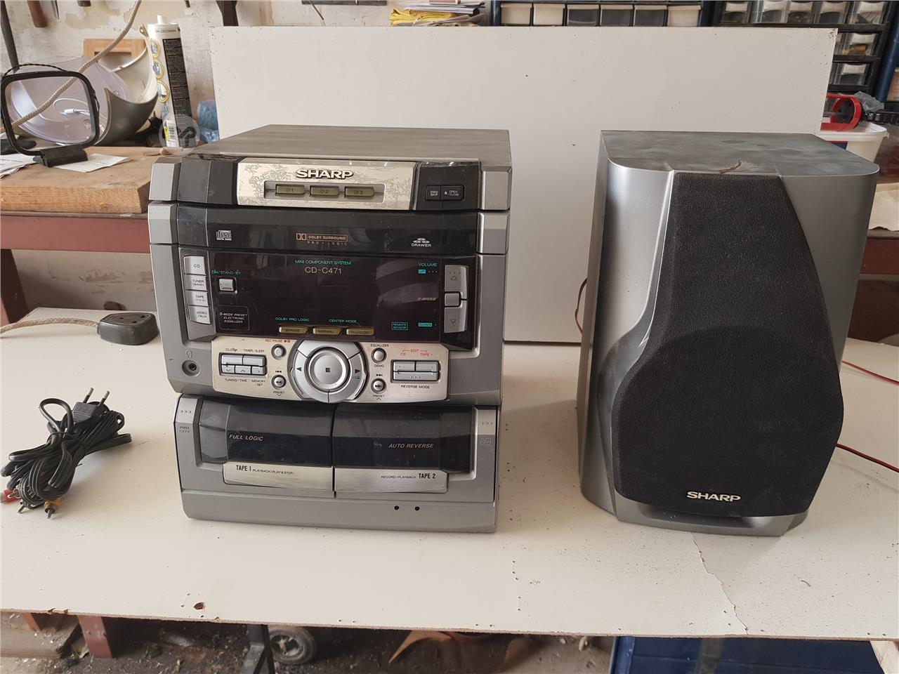 Sharp mini component system. | Maltapark