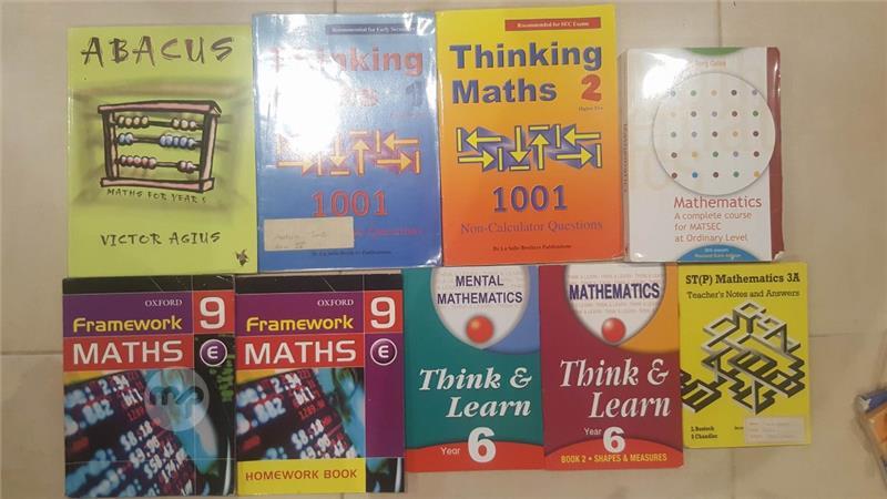 Maths Primary and Secondary School Books Mathematics | Maltapark