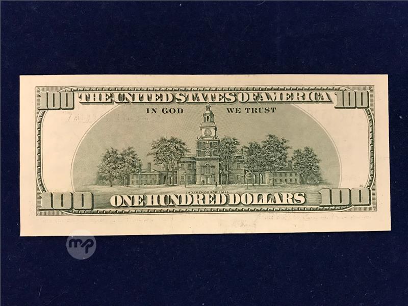 USD - 100 dollar 2003 banknote - UNC - STAR - Replacement note | Maltapark