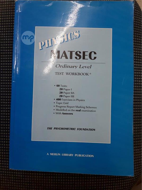 Physics Matsec Ordinary Level | Maltapark
