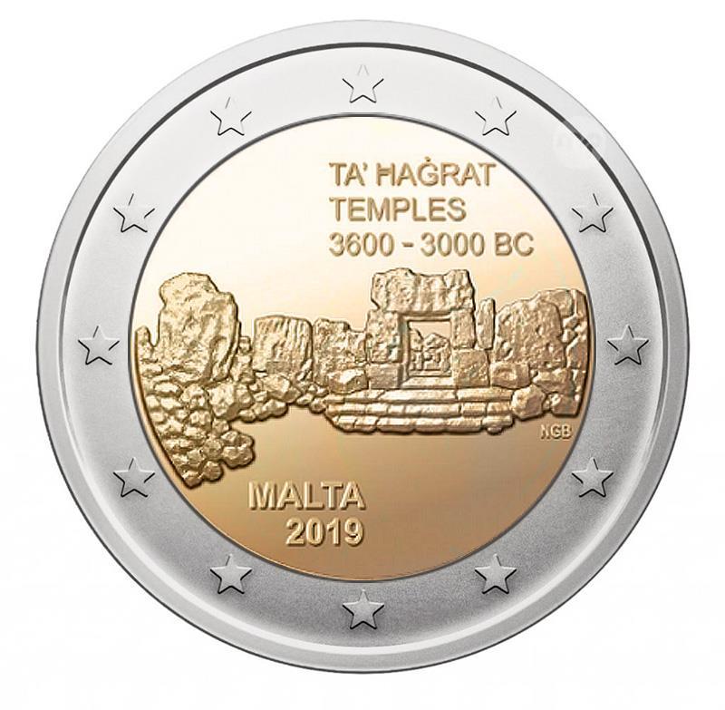 2 euro commemorative coin of Malta 1st 2019 UNC | Maltapark