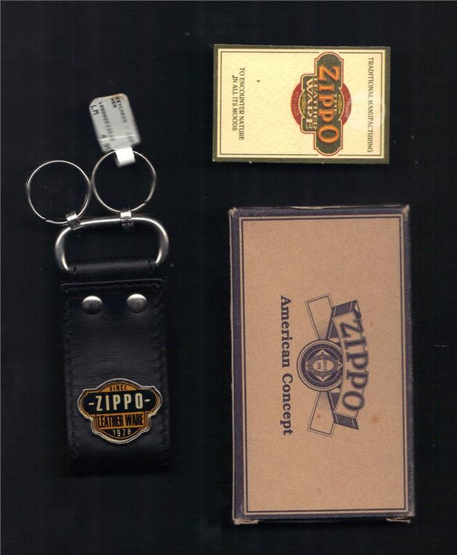 NEW Zippo Leather Key Ring - Leather keychain | Maltapark