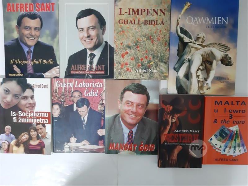 Alfred Sant Books | Maltapark