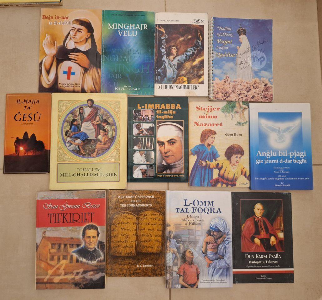 Kotba bil Malti Antiki tar Religjon | Religion Maltese Books Qari ...