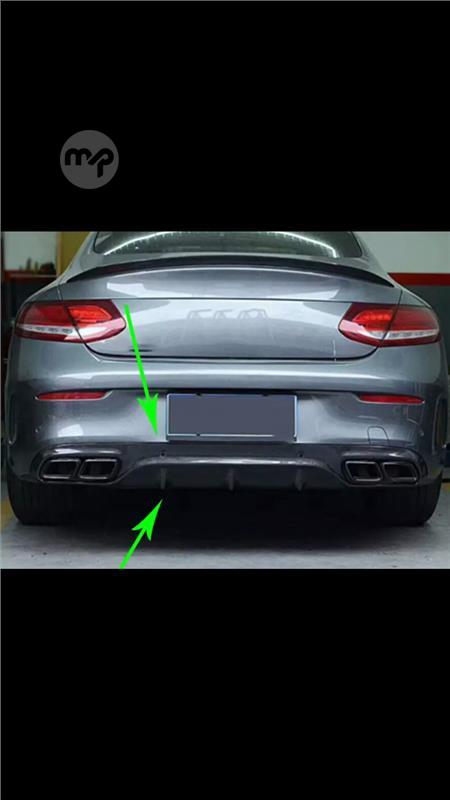 Mercedes c class diffuser | Maltapark
