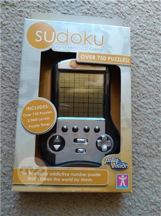 Electronic Sudoku Handheld Travel Game | Maltapark