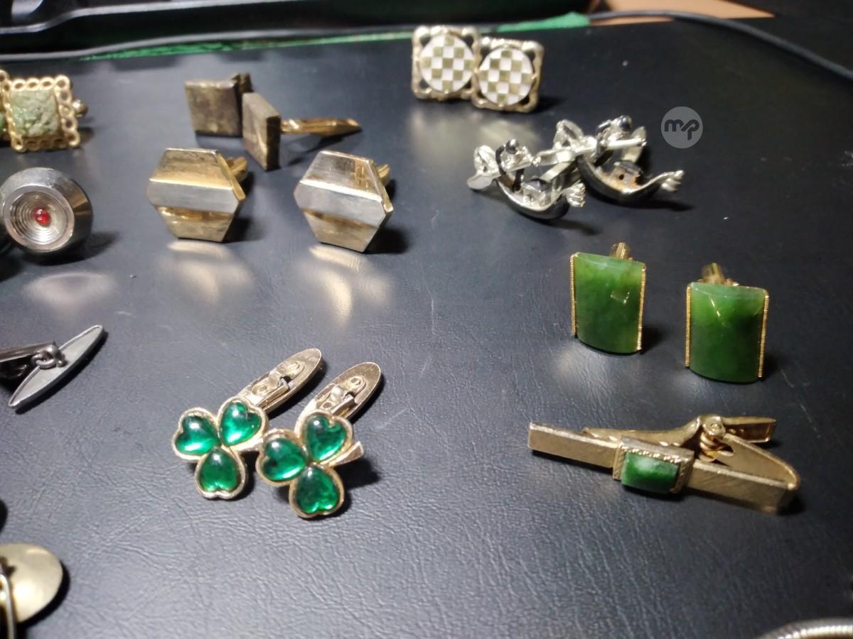 Vintage 60s Cufflinks Studs Tie Clips, Pins & Clasps | Maltapark