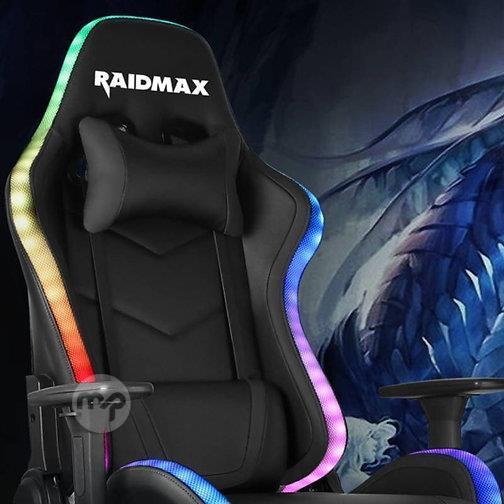 RAIDMAX Drakon DK925BK ARGB GAMING CHAIR BLACK | Maltapark