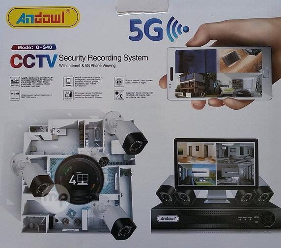 Andowl Q-S40 4 Camera HD 1080P CCTV Recording System with Remote ...