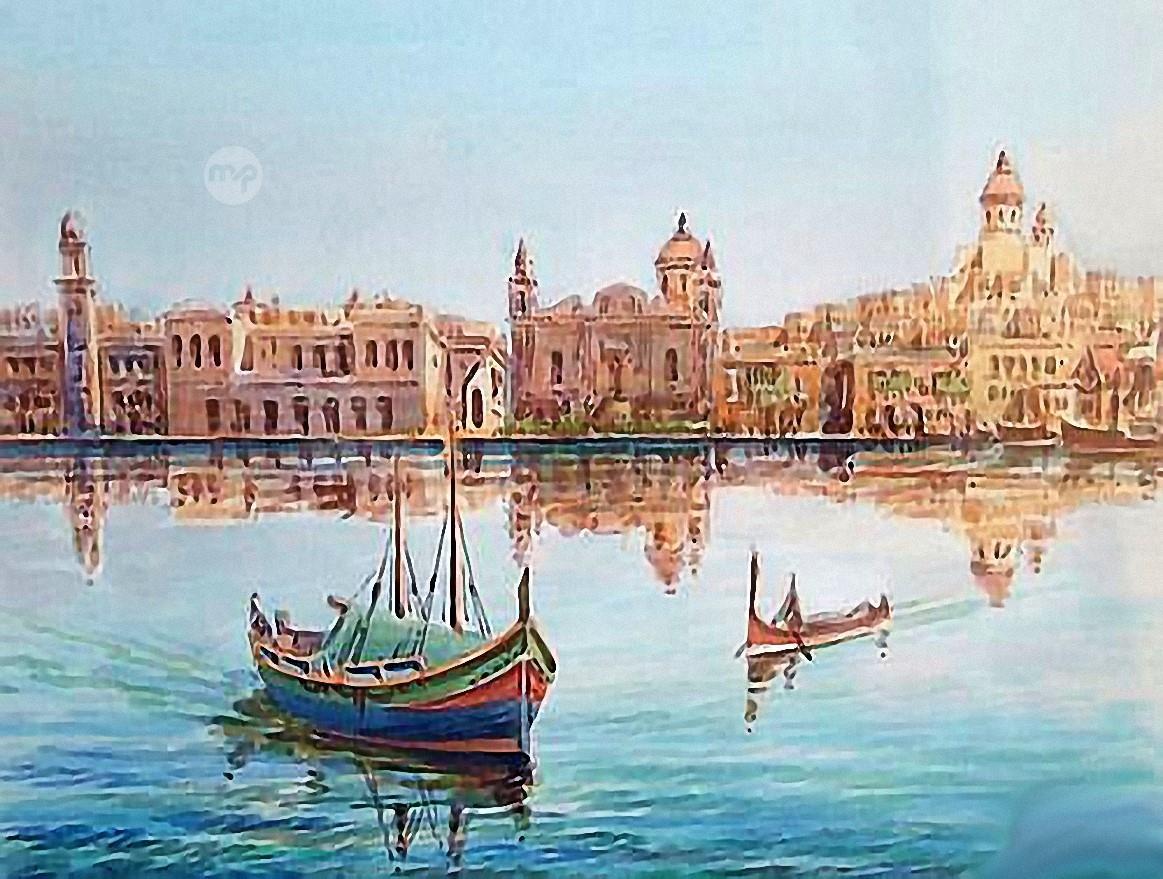 OLD KALKARA ------- ORIGINAL HAND PAINTING OIL ON CANVAS 70X50 OR ANY ...