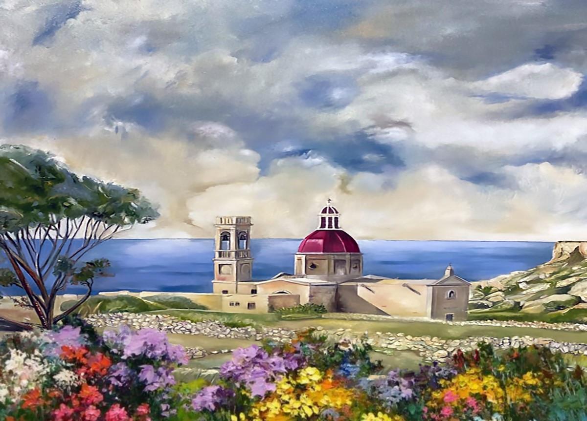 IMTAHLEB ------- ORIGINAL HAND PAINTING OIL ON CANVAS 70X50 | Maltapark