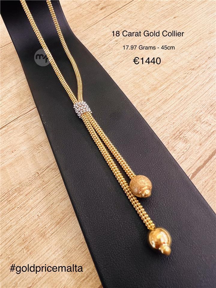 18 Carat Gold Collier | Maltapark
