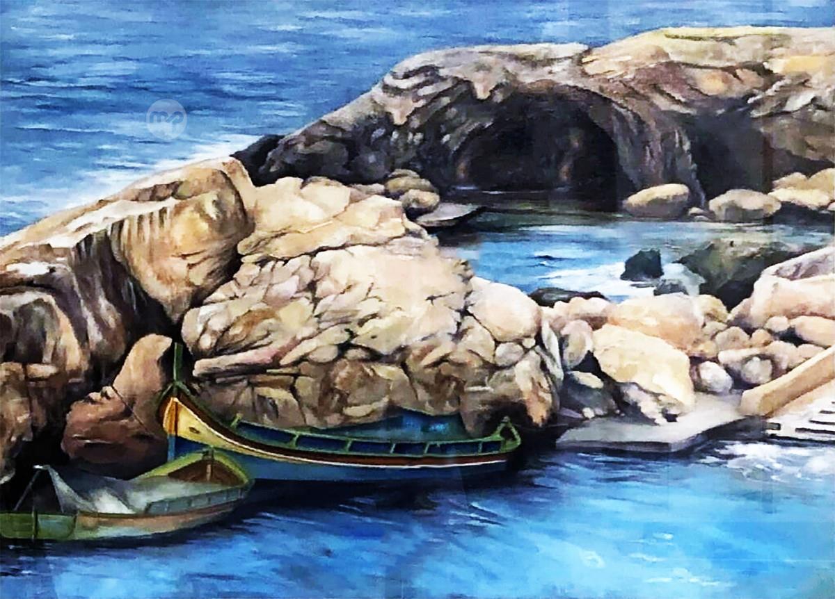 IL-LUZZU TA' GHAR LAPSI ----- ORIGINAL HAND PAINTING OIL ON CANVAS ...