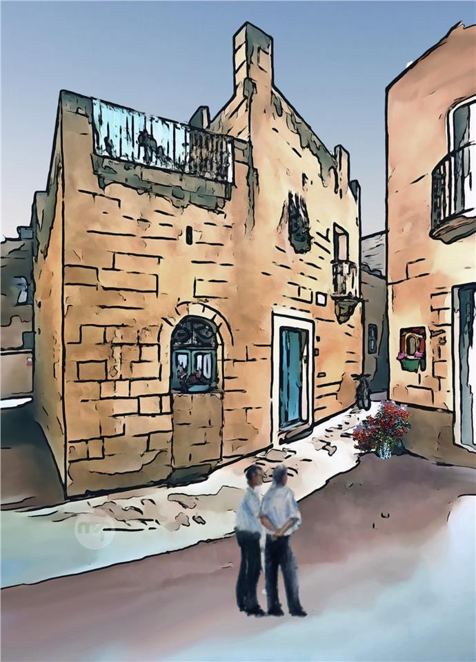 IZ-ZEBBUG ----- ORIGINAL HAND PAINTING OIL ON CANVAS 70X50 | Maltapark