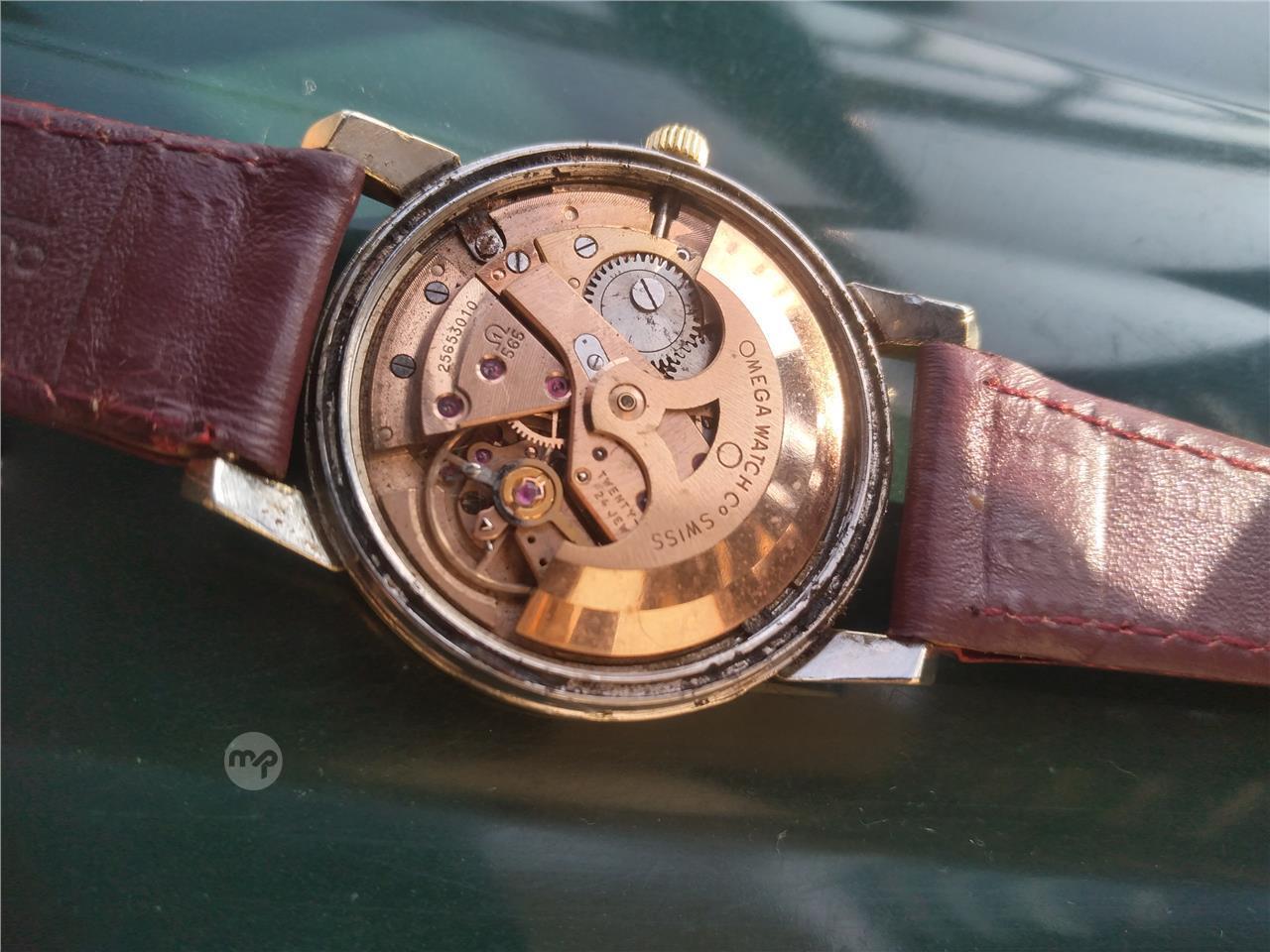 Gold Plated Vintage Omega Seamaster 24 JEWELS Automatic 565 | Maltapark