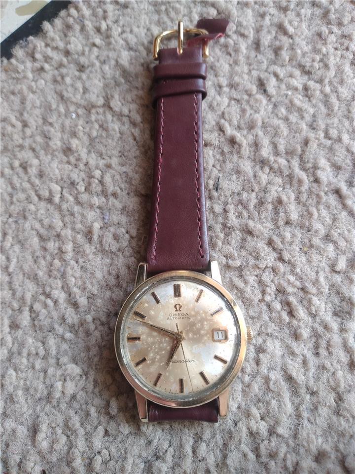 Gold Plated Vintage Omega Seamaster 24 JEWELS Automatic 565 | Maltapark