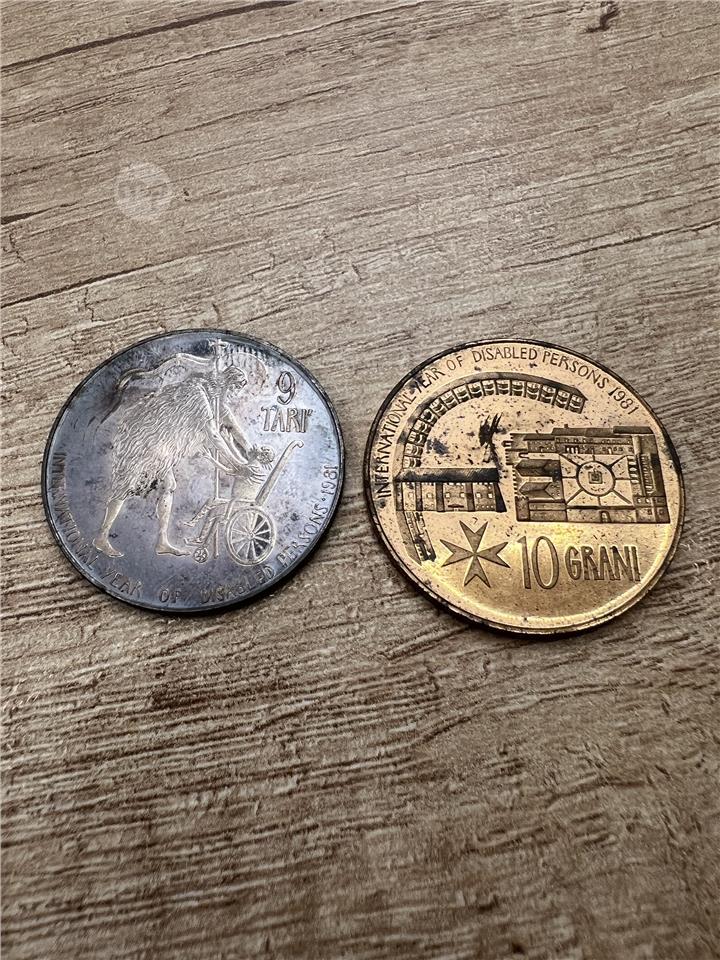 2 order of Malta coins | Maltapark