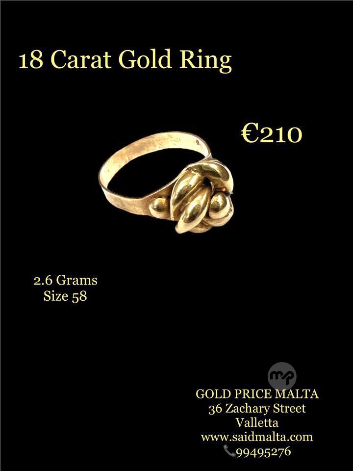 18 carat Gold Ring | Maltapark
