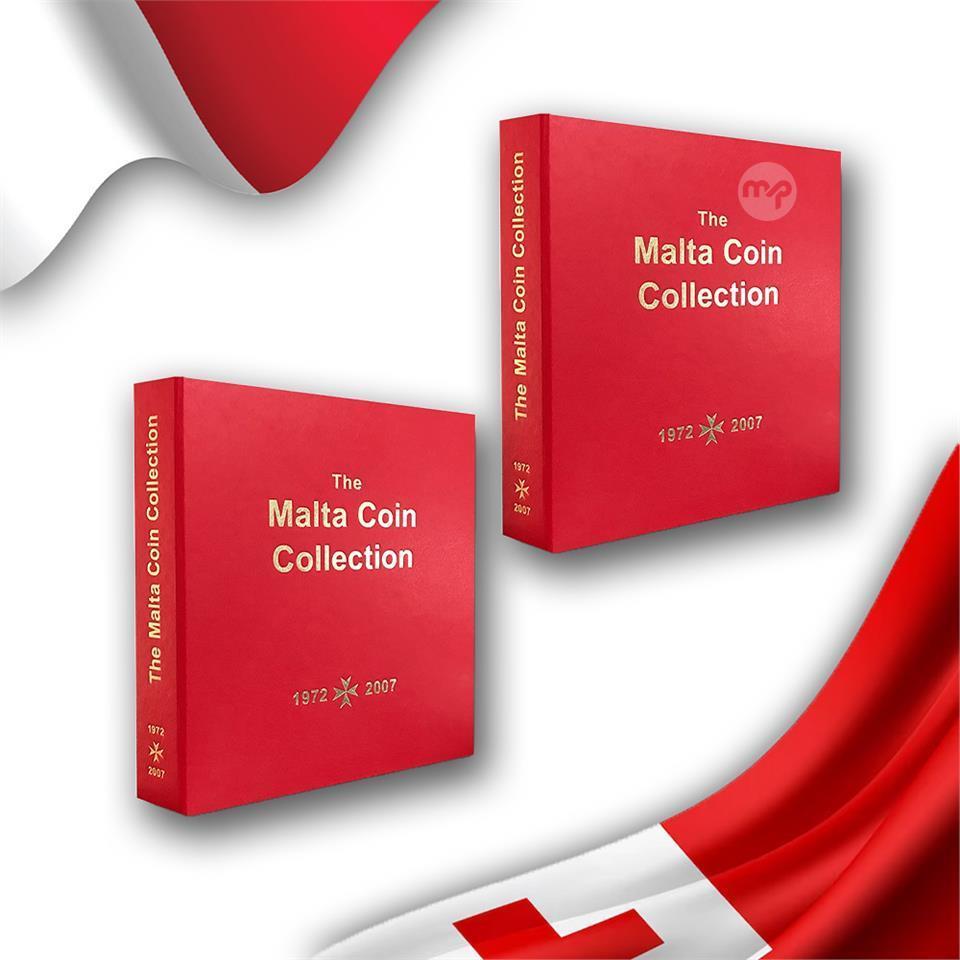 2 Malta Red Coin Albums LEUCHTTURM - at Promotion price | Maltapark