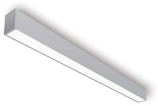 LED LINEAR FIXTURE SURFACE MOUNTED PROFILED-SL1 53x83x1200mm 42W 3000K ...