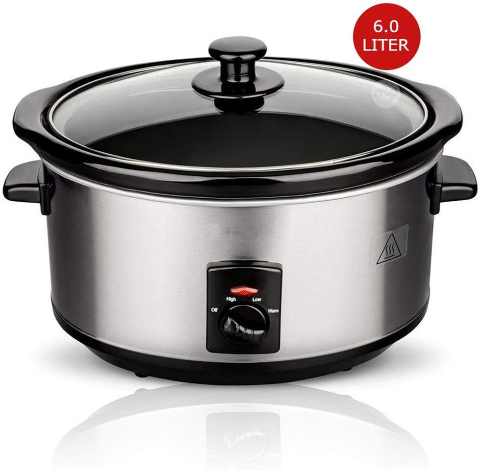 Slow Cooker Royalty Line 6.0L 320W Ceramic Pot | Maltapark
