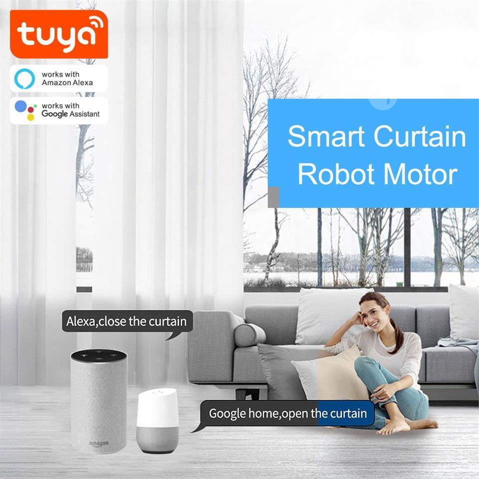 Tuya Bluetooth Roman Pole Curtain Motor | Maltapark