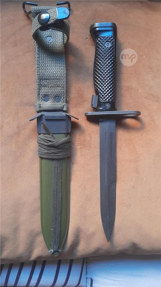 M6 bayonet and scabbard for the M14 rifle | Maltapark